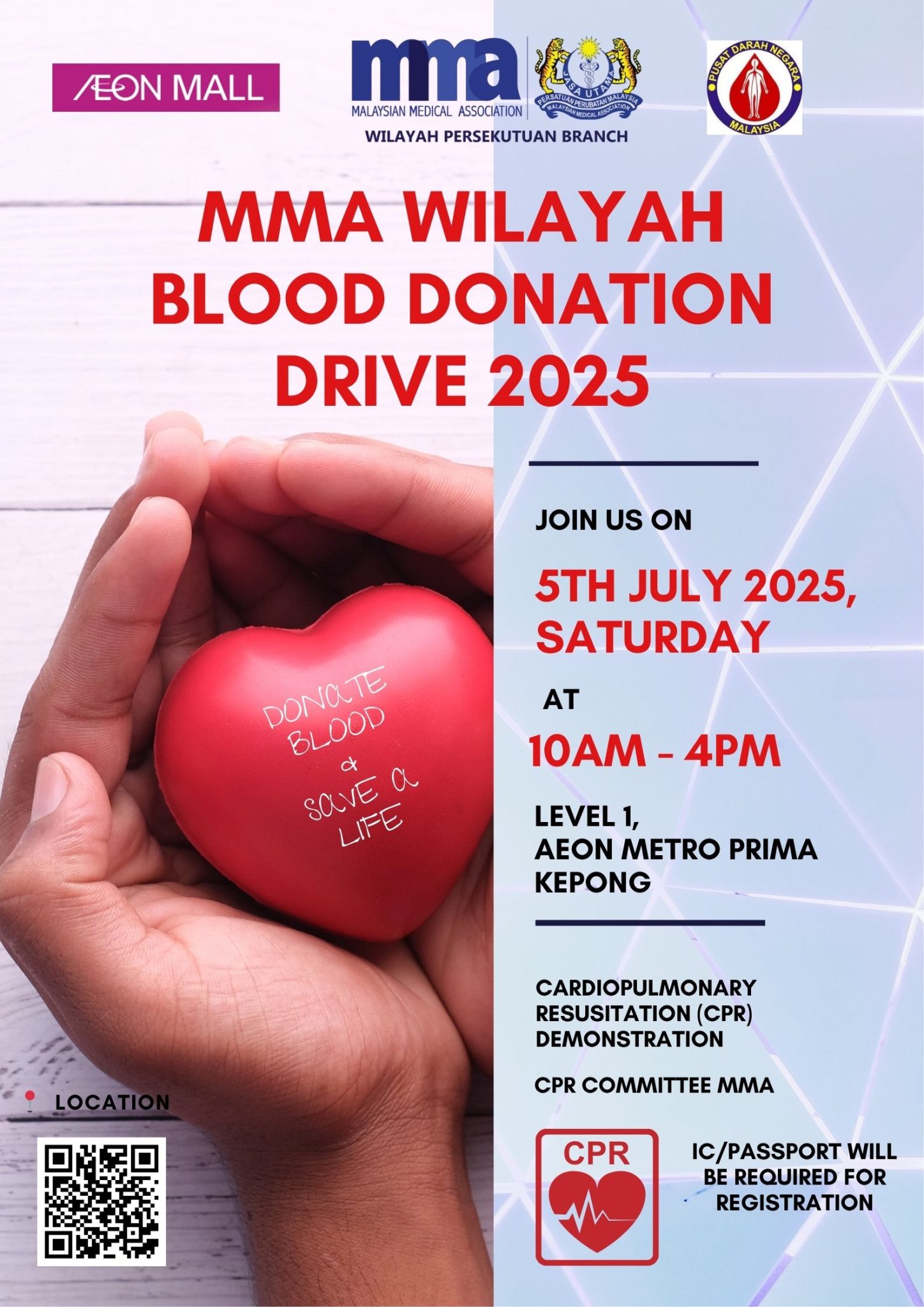 MMA Wilayah Blood Donation Drive 2025 – MMA Wilayah Persekutuan
